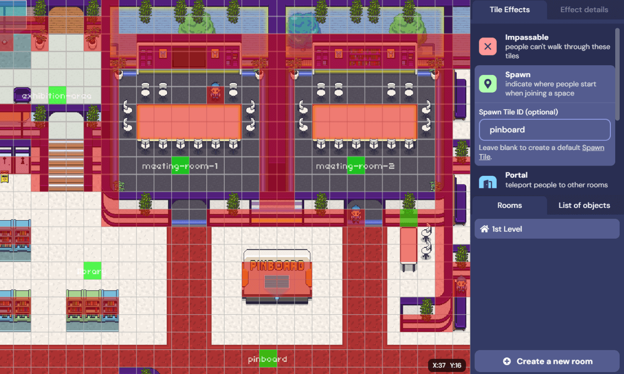 How to Setup Custom Spawn Area to Your Gather Town Space - With Julio