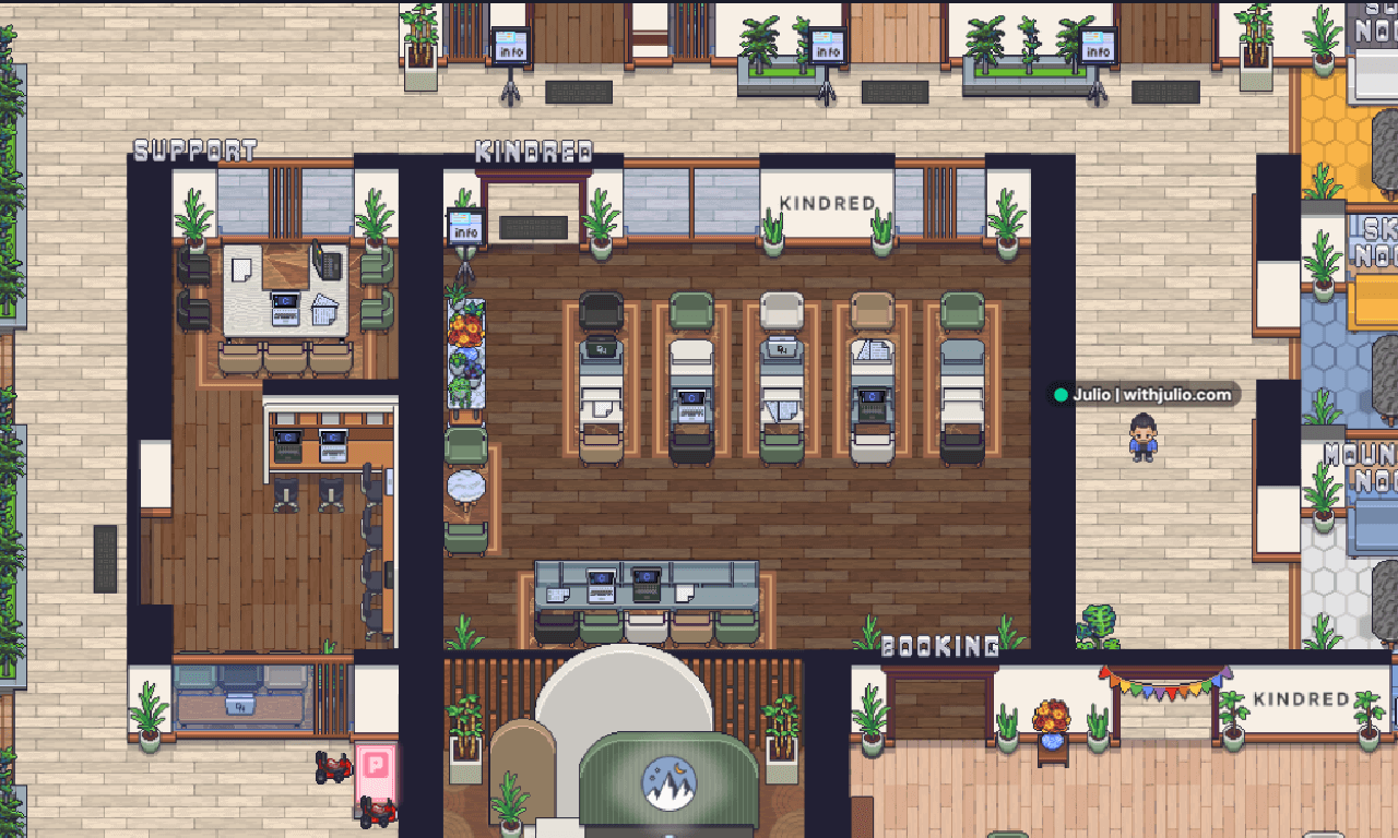 Big Modern Virtual Space Office Design - Virtual Space Portfolio - With ...